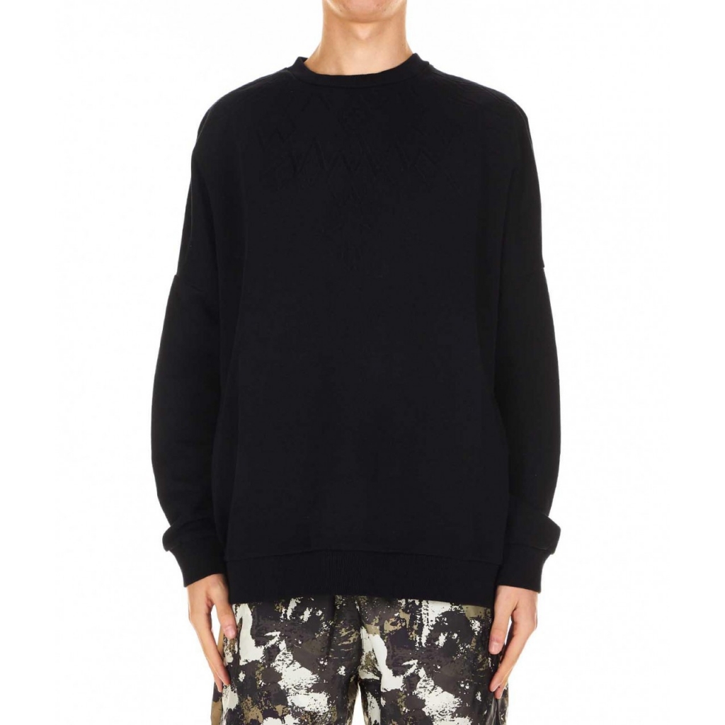 MARCELO BURLON - Felpa Embossed Wings nero - Felpe |Bowdoo.com MARCELO BURLON - Felpa Embossed Wings nero - Felpe |Bowdoo.com